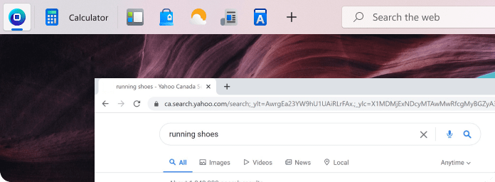 OneLaunch sleek dock design.